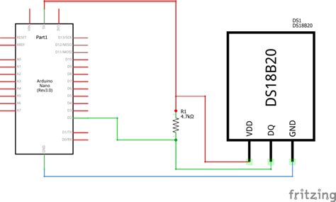 Измерване на температура с Arduino NANO и DS18B20 сензор Ardudevelop eu