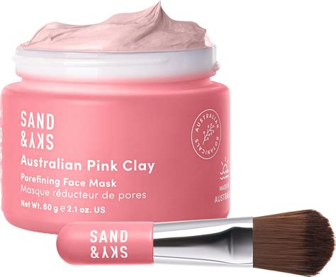 Sand And Sky Australian Pink Clay Detoxifying Face Mask With