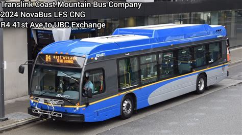 Translink Cmbc 2024 Novabus Lfs Cng 24107 Youtube