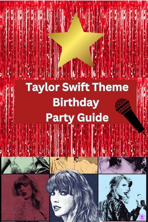 25 Best Ideas Taylor Swift Theme Birthday Party Guide Cooking Party Mom