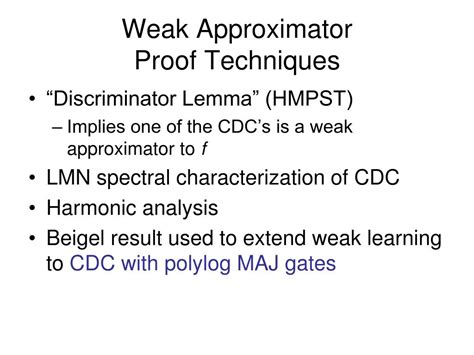 Ppt Fourier Analysis And Boolean Function Learning Powerpoint