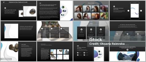 웹 사이트 디자인 프리젠 테이션 포트폴리오를위한 벡터 템플릿 프리젠 테이션 슬라이드 전단지 전단지 브로셔 커버 유체 다채로운