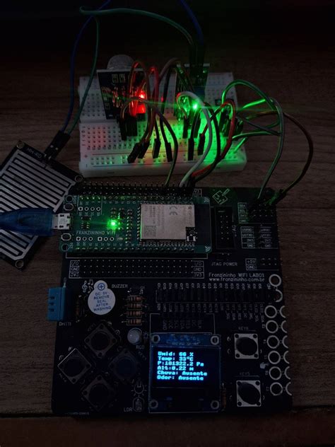 Estação Meteorológica Com A Franzininho Wifi Lab01