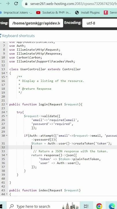 Laravel 9x Api Login Authentication With Sanctum Laravel9 Laravel