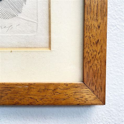 Italian Modern Picture Lithographic Print Of Still Life By Paolo