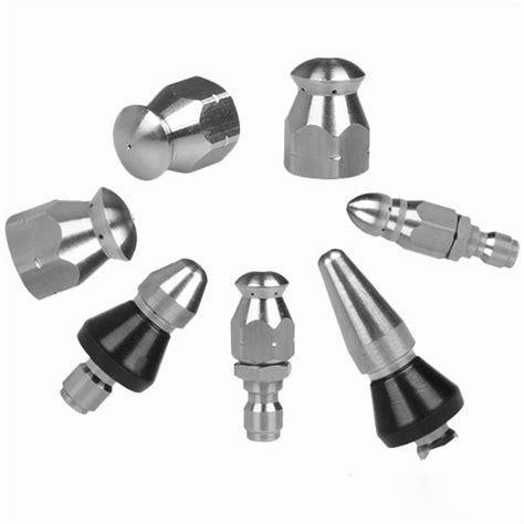 14 38 Cleaning Machine High Pressure Bullet Nozzle Sewer Pipe Nozzle