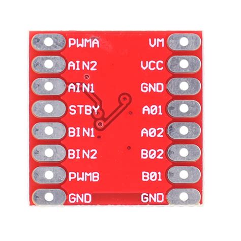 TB FNG Dual Motor Driver Module A Dual DC Motor Driver Board Replace L N Shopee