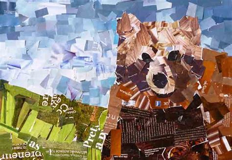 Collage In The Classroom England Megan Coyle Artist Illustrator