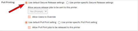 Printing Settings