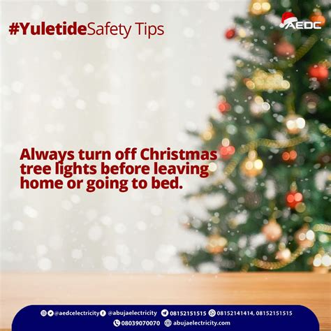 Abuja Electricity Distribution Plc On Linkedin Aedc Abujadisco Aedcsafety Safetyfirst Xmas