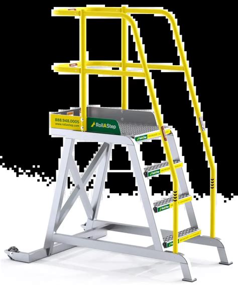Tilt And Roll Rolling Ladder And Work Platform Saferack