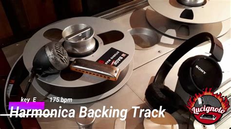 Armonica Base Blues Harmonica Blues Backing Track Key E 175 Bpm