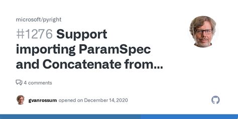 support importing paramspec and concatenate from typing extensions pep 612 · issue 1276
