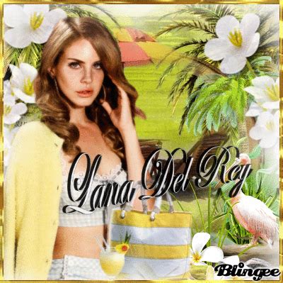 Lana Del Rey On The Beach Picture Blingee Com