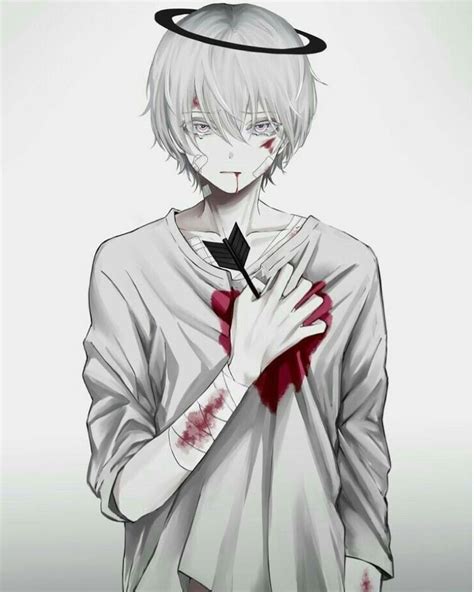 Sad Anime Boy Crying