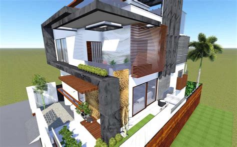 Home Architectural Design For Mr Akash Rokde At Pune