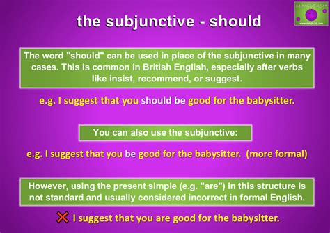 The Subjunctive Mood Mingle Ish