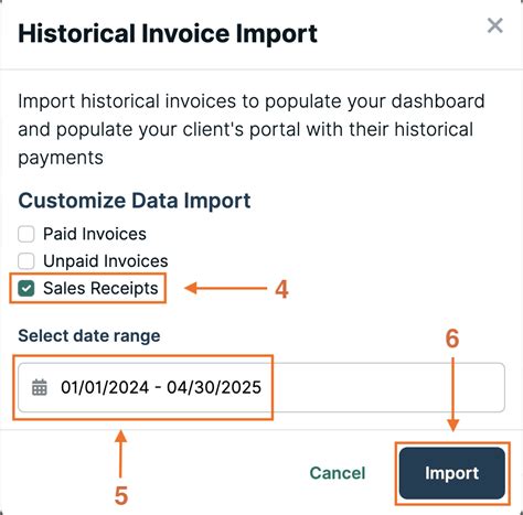 How To Import Historical Sales Receipts Quickbooks Flexpoint