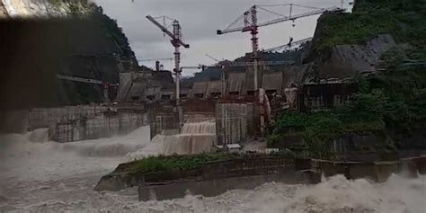 Arunachal Nhpcs 2000 Mw Subansiri Dam Partially Damaged In Flooding