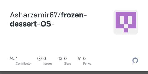 Ashar Zamir On Linkedin Github Asharzamir67frozen Dessert Os