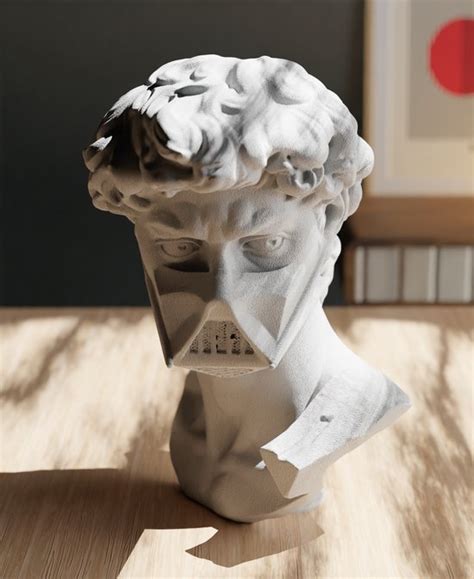 Darth David Beeld Renaissance Kunst Star Wars Stijl Uniek Decor Bol