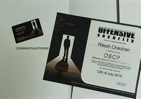 Ritesh Chauhan On Linkedin Oscp Offensivesecurity 73 Comments