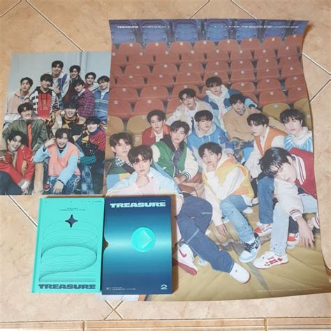 Jual OFFICIAL ALBUM FULLSET Plus PC UNSEALED TREASURE SECOND STEP Shopee Indonesia