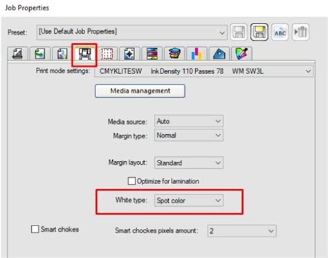 Hp Latex White Ink Workflow Printing In Sandwich Mode Hp Large Format Knowledge Center