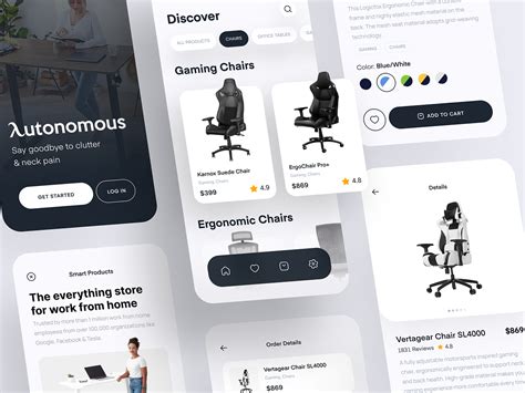 Autonomous E Commerce Store App By Conceptzilla On Dribbble