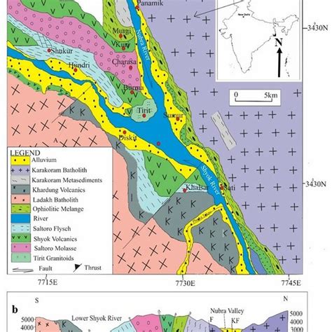 Comparison Of Lithologies Of Shyok Ophiolite With Typical Ophiolite Download Scientific Diagram