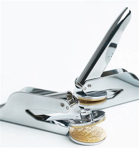 Personalized Embosser Sticker Paper Custom Logo Seal