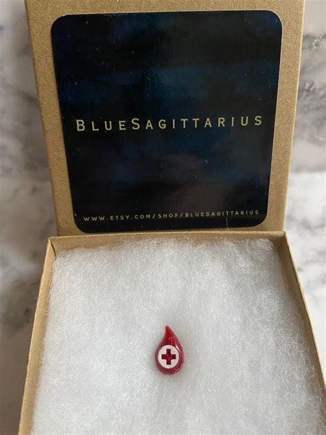 Vintage American Red Cross Pin Etsy