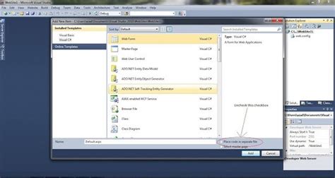 Page Structure In Asp Net