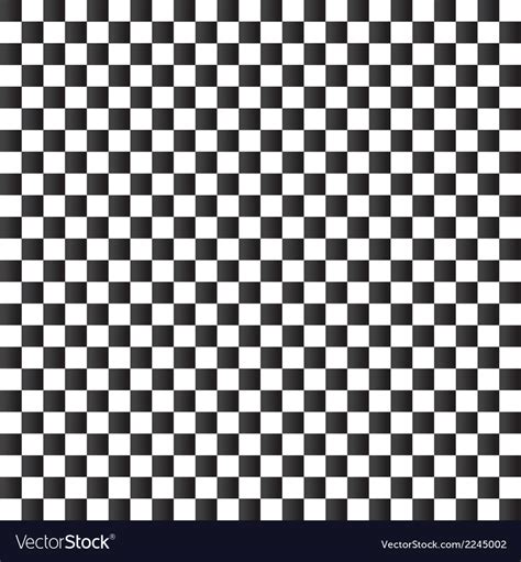 Checkered Flag Background Seamless Chessboard Vector Image