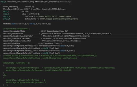 dca1000evm how to parse awr1642 user sw data through lvds and what is