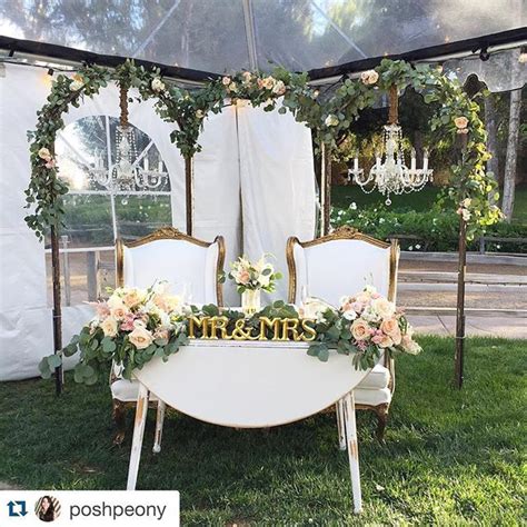 Sweetheart Table Wedding Decor Inspiration
