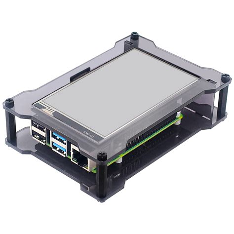 Acrylic Case For Raspberry Pi 4 Inch Lcd Hdmi Touc Vicedeal