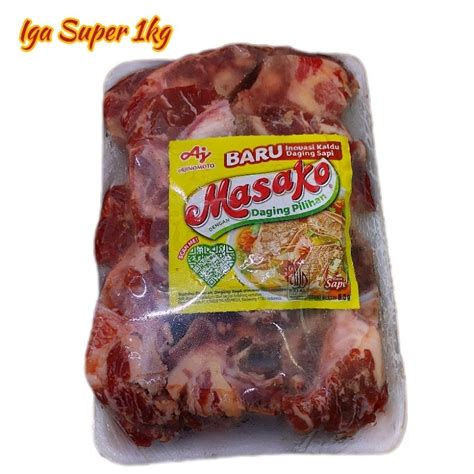 Jual Iga Sapi Super 1kg Iga Sapi Premium Daging Banyak Fresh Frozen