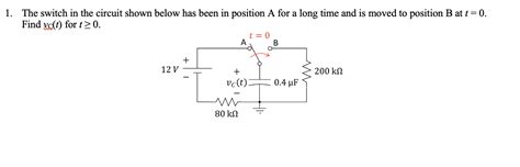 Solved For The Circuit Used In Question Write PSpice Chegg