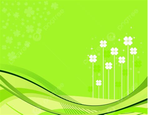St Eps Nature Silhouette Background Design Foliage Clover Background