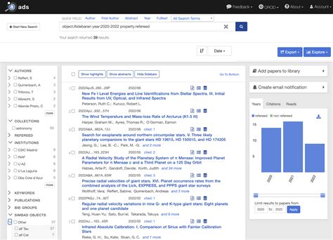 The Ads Object Search How To Find Astronomical Objects In The Literature