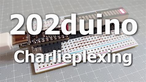 Charlieplexing With 202duino Youtube