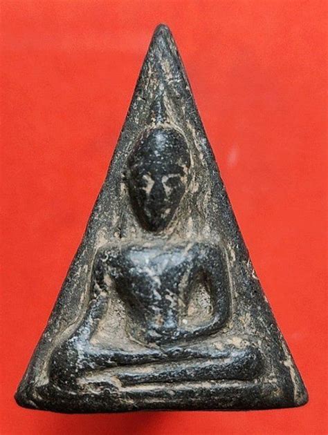 นางพญาหลวงพ่อจงหลังยันต์อุเนื้อผงใบลาน Ennxo