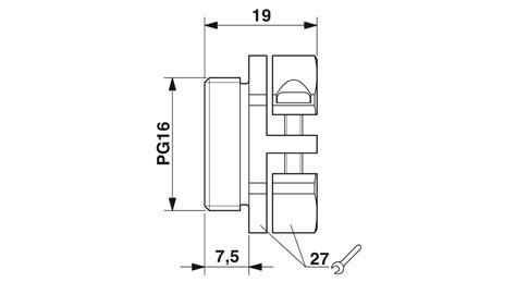 Hc Ds Pg16 Z Pressure Screw 1772638 Phoenix Contact