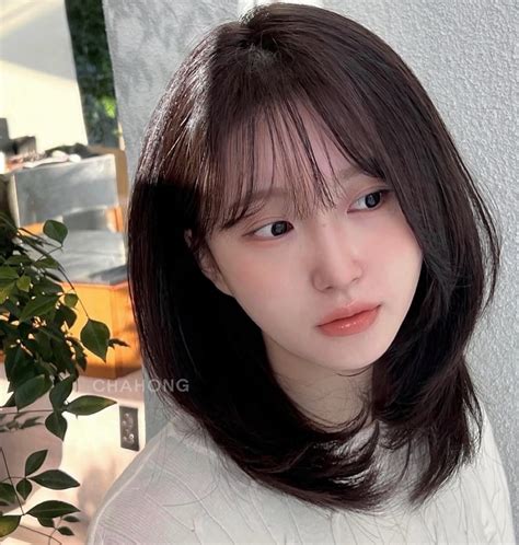 반포미용실 차홍룸 반포점 황주영 중간머리펌 보더펌 빌드펌 차홍룸황주영 미디움기장에서 많은 사랑을 받는보더펌 어깨에