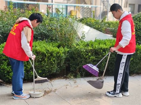 助力创城 你我践行丨百万大学生进社区志愿服务活动 德州职业技术学院机械工程系