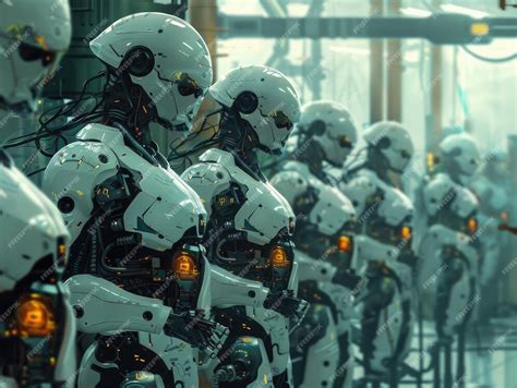 Premium Photo Automated Assembly Robots Revolutionizing Factories