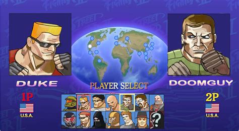 A Street Fighter Style Fighting Game But With Popular Fps Characters Street Fighter Know