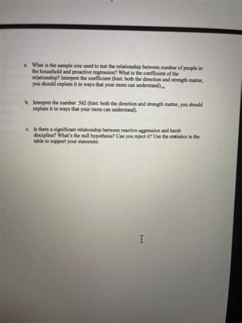 Solved 3 Answer The Following Questions Based On The Spss