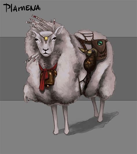 Artstation Sheep Character Concept
